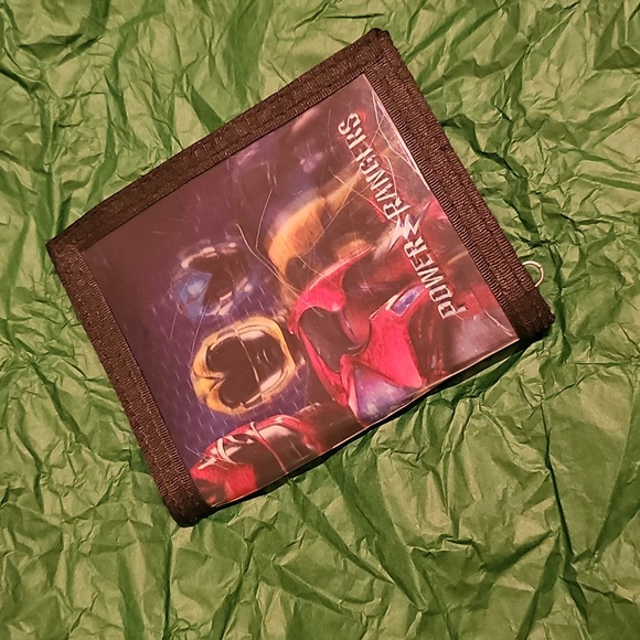 Power Ranger | Other | Power Rangers Wallet With Black Trim | Poshmark